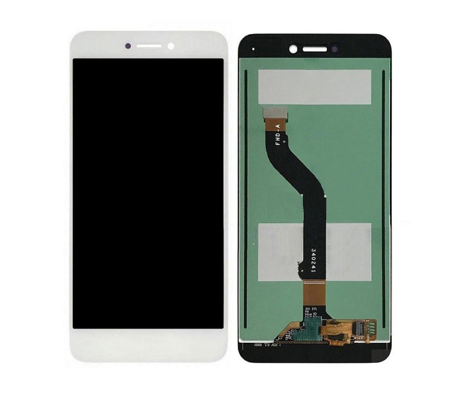 LCD with Touch Screen for Huawei P8 Lite 2017 - White by Maxbhi.com