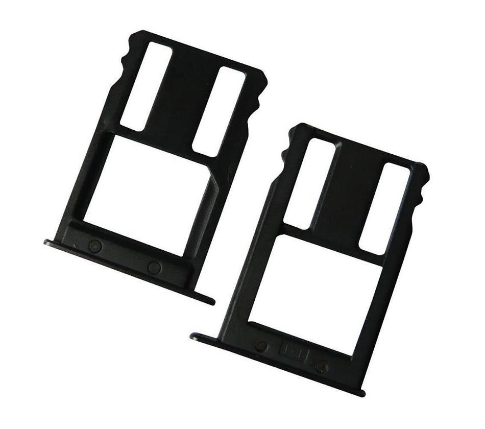 SIM Card Holder Tray for Alcatel 3C - Black - Maxbhi.com