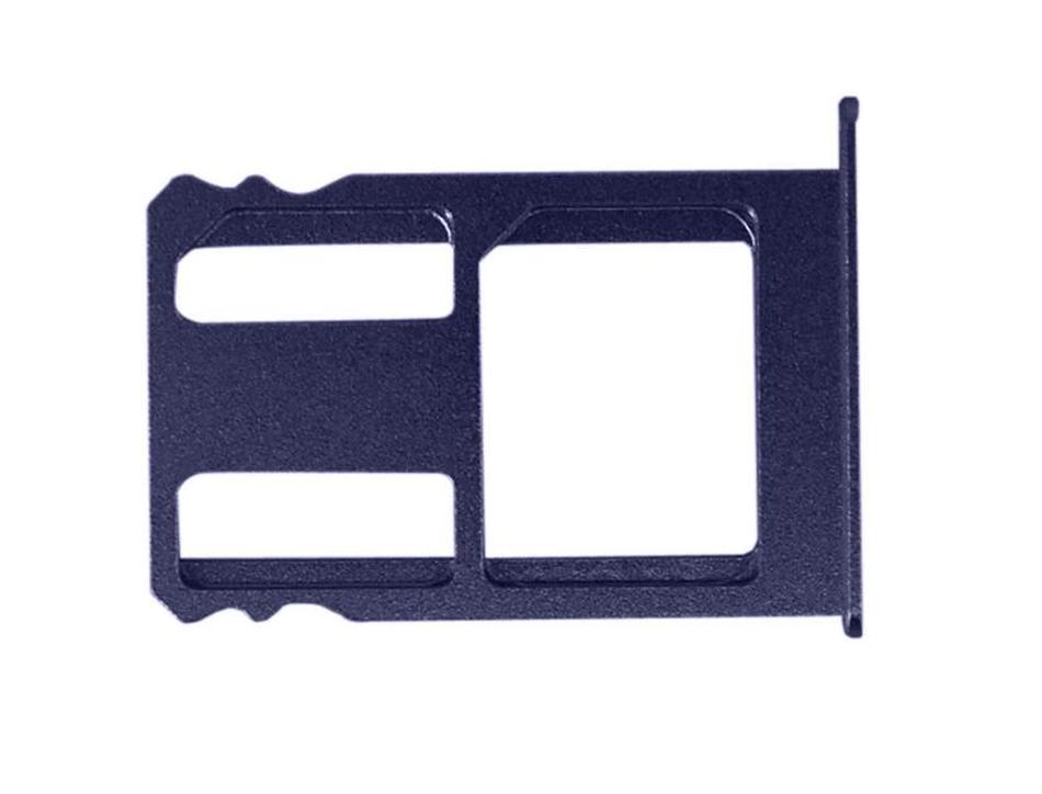 SIM Card Holder Tray for Alcatel 3C - Blue - Maxbhi.com