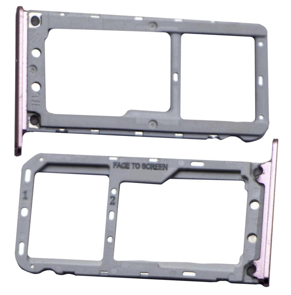 SIM Card Holder Tray for Xiaomi Redmi Note 5 Pro - Rose Gold - Maxbhi.com