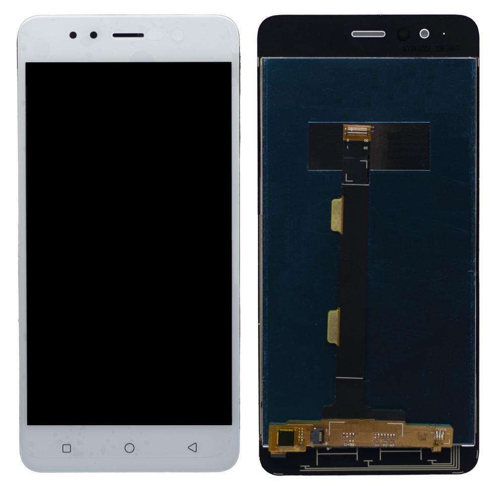LCD with Touch Screen for InFocus Turbo 5 - White by Maxbhi.com