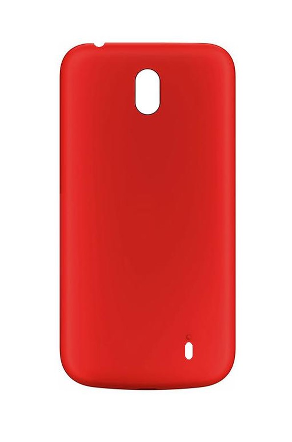 Back Panel Cover for Nokia 1 - Red - Maxbhi.com