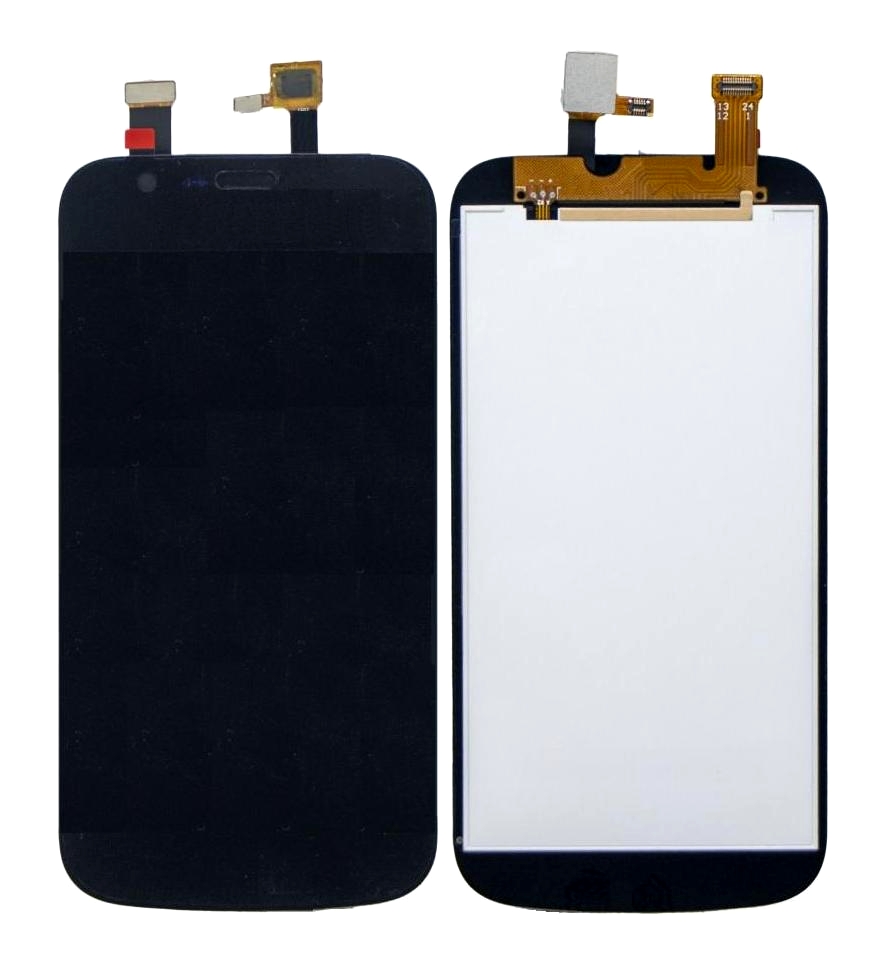 LCD with Touch Screen for Nokia 1 - Black by Maxbhi.com