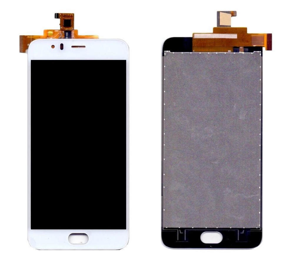 LCD with Touch Screen for InFocus A3 - White by Maxbhi.com