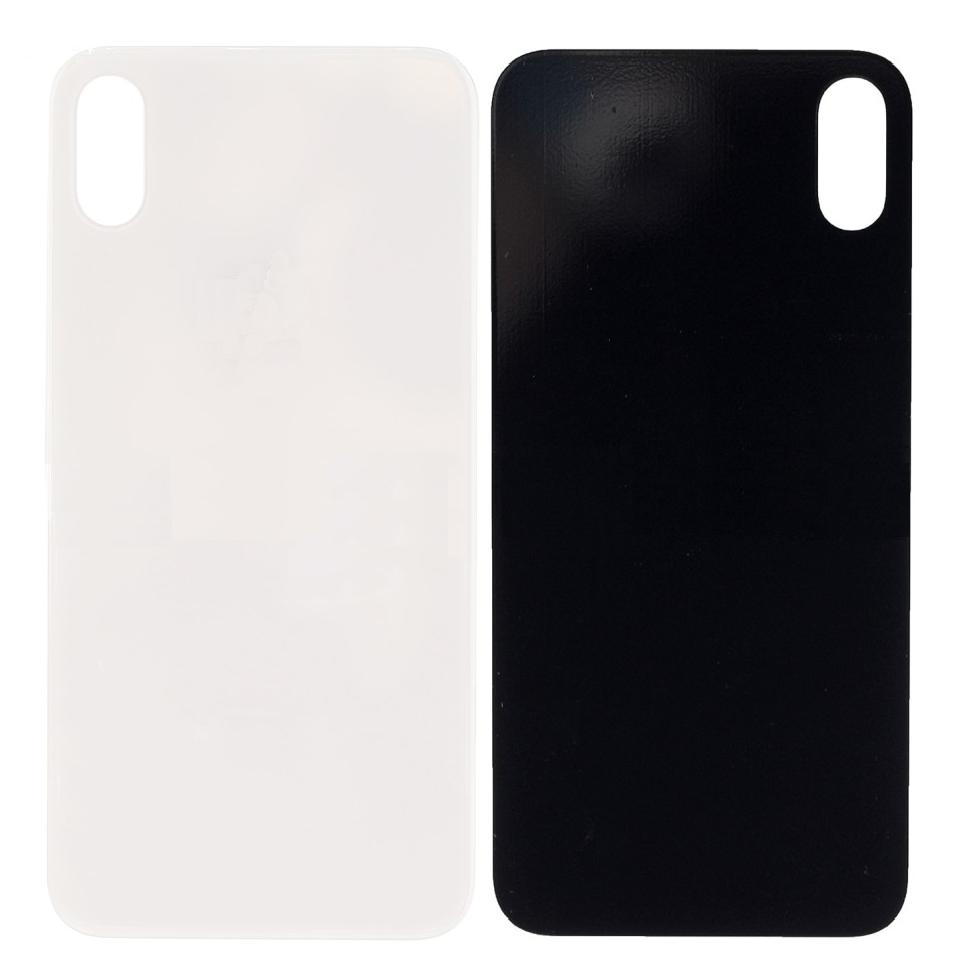 Back Panel Cover for Apple iPhone X - Silver - Maxbhi.com