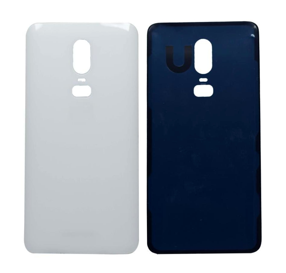 Back Panel Cover for OnePlus 6 - White - Maxbhi.com