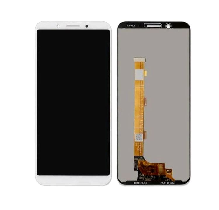 LCD with Touch Screen for Oppo A83 - White by Maxbhi.com