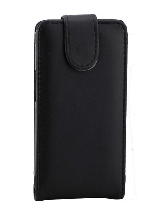 Flip Cover for Samsung Galaxy Folder 2 - Black by Maxbhi.com