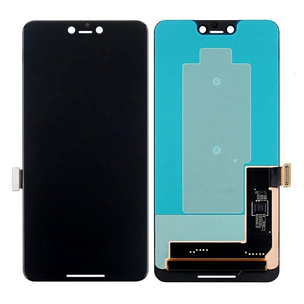 LCD with Touch Screen for Google Pixel 3 XL - White by Maxbhi.com