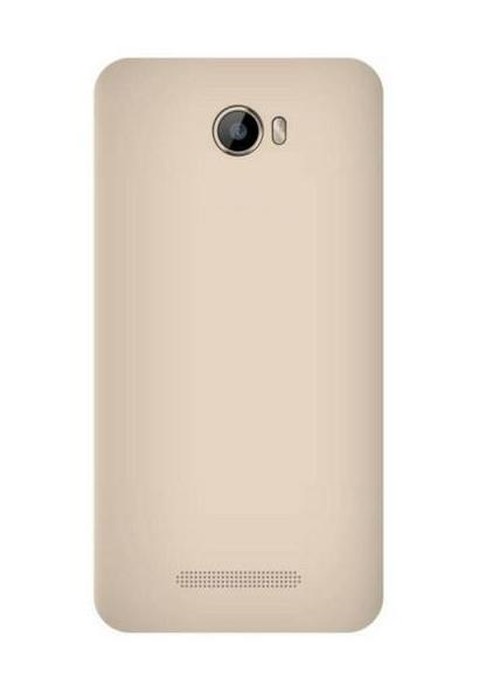 Full Body Housing for Intex Aqua 5.5 VR Plus - Champagne - Maxbhi.com