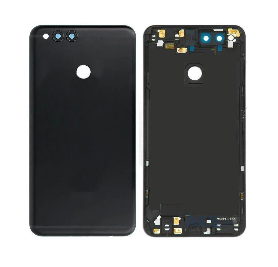 Back Panel Cover for Honor 7X - Black - Maxbhi.com