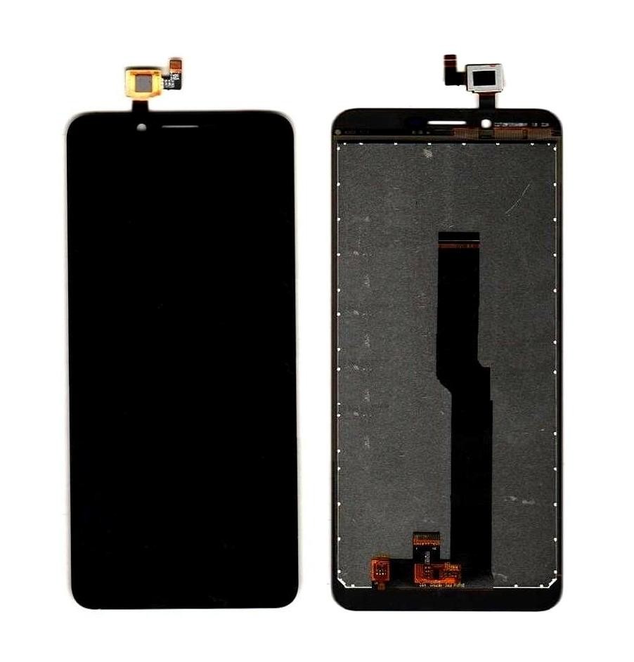 LCD with Touch Screen for iVooMi i1S - Red by Maxbhi.com