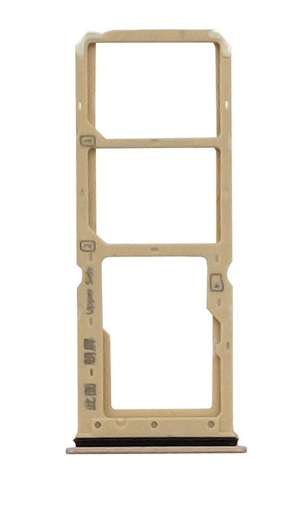 SIM Card Holder Tray for Vivo Y71 - Gold - Maxbhi.com