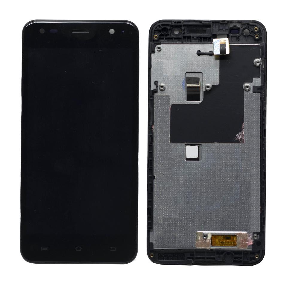 LCD with Touch Screen for Comio C2 Lite - Black by Maxbhi.com