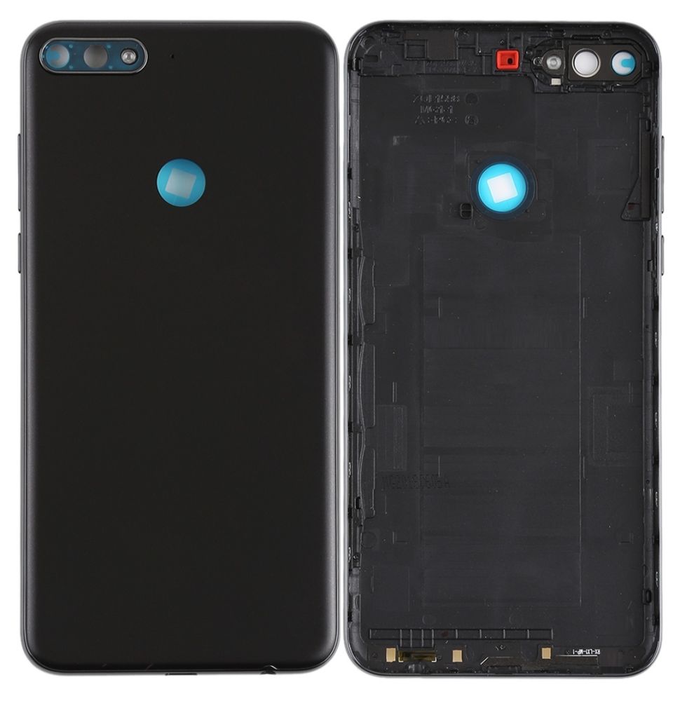 Back Panel Cover for Huawei Y7 Prime 2018 - Black - Maxbhi.com