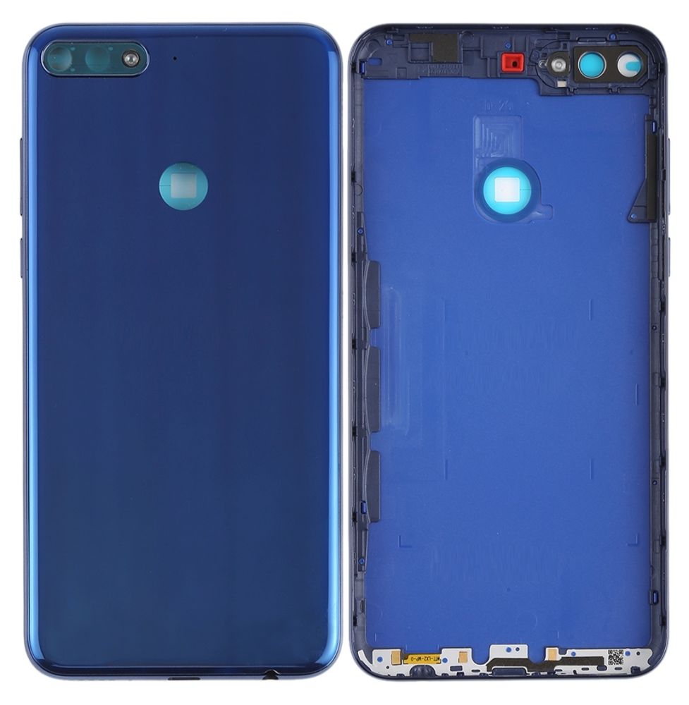 Back Panel Cover for Huawei Y7 Prime 2018 - Blue - Maxbhi.com