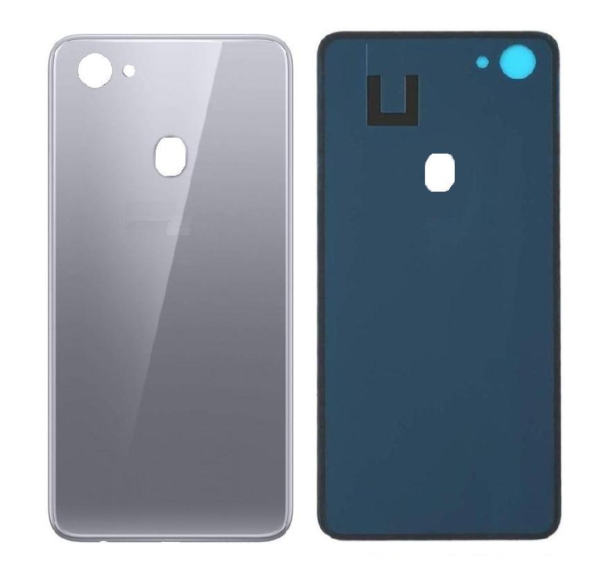 Back Panel Cover for Oppo F7 - Silver - Maxbhi.com