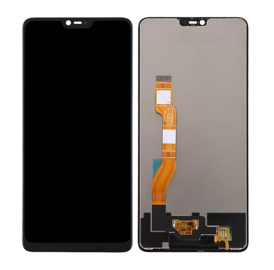 LCD with Touch Screen for Oppo F7 - Black by Maxbhi.com