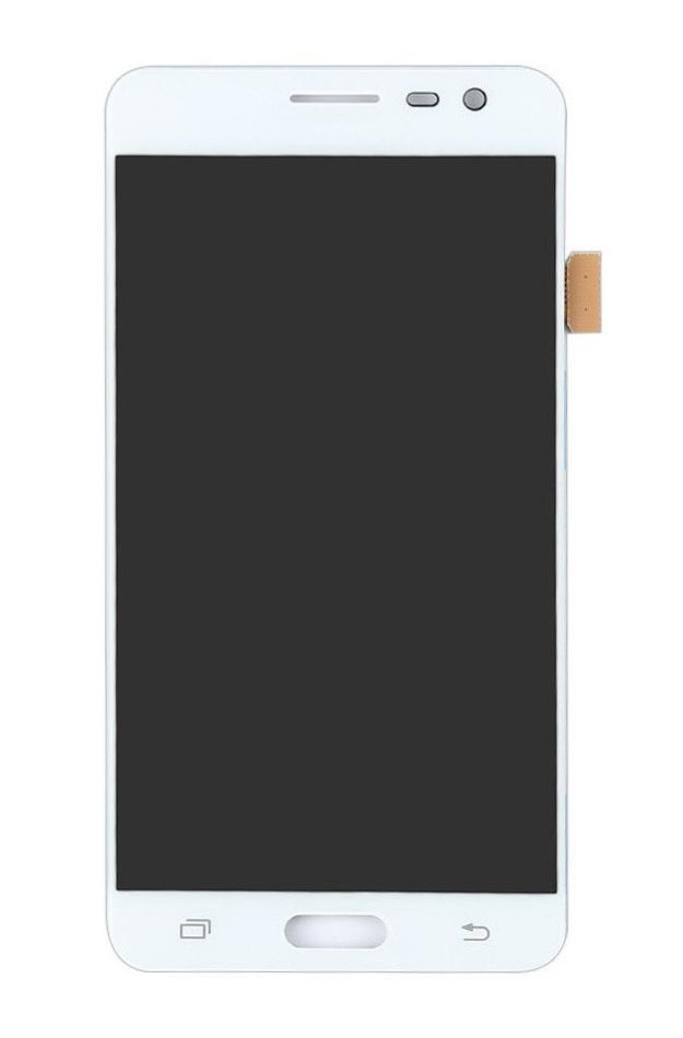 LCD with Touch Screen for Samsung Galaxy J3 Pro - White by Maxbhi.com