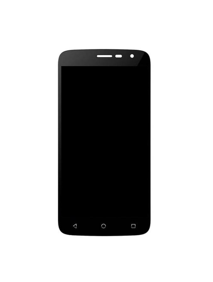 LCD with Touch Screen for Lemon Classic 451 - Blue by Maxbhi.com