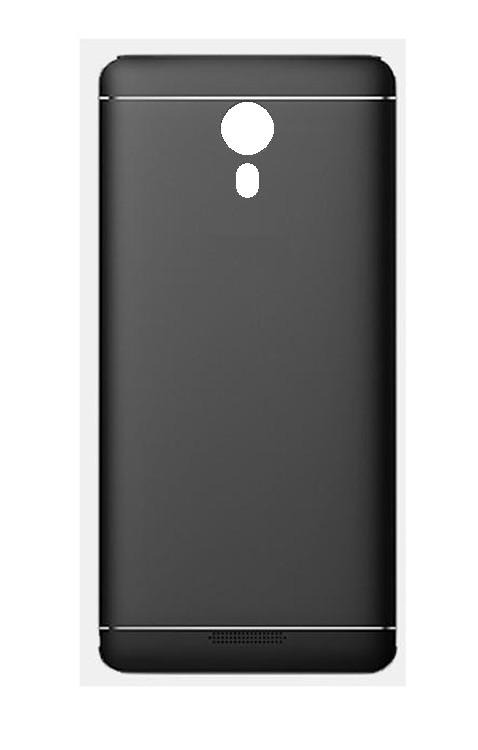 Back Panel Cover for QMobile Noir E2 - Black - Maxbhi.com