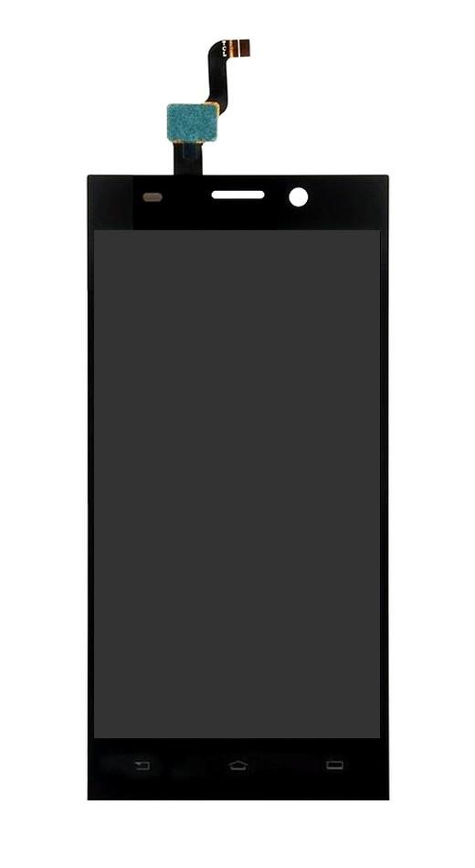 LCD with Touch Screen for Philips V787 - Black by Maxbhi.com