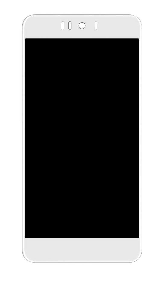 LCD with Touch Screen for BLU R2 LTE - Silver by Maxbhi.com