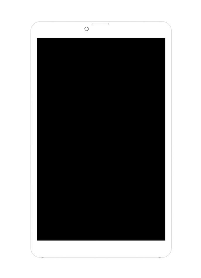 LCD with Touch Screen for Plum Optimax 11 - Gold by Maxbhi.com