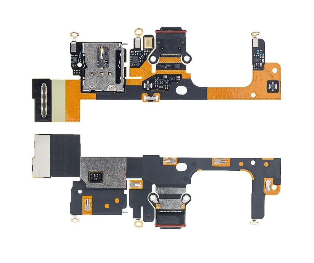 Charging Connector Flex PCB Board for Google Pixel 3 XL by Maxbhi.com