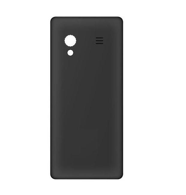 Back Panel Cover for Ui Phones Connect 2 - Black - Maxbhi.com
