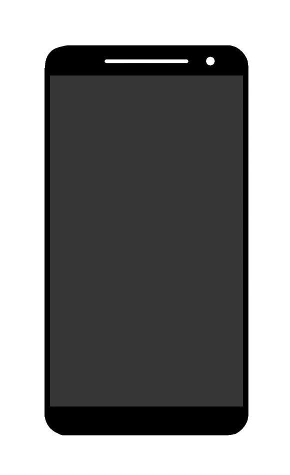 LCD with Touch Screen for Posh Equal Pro LTE L700 - Blue by Maxbhi.com