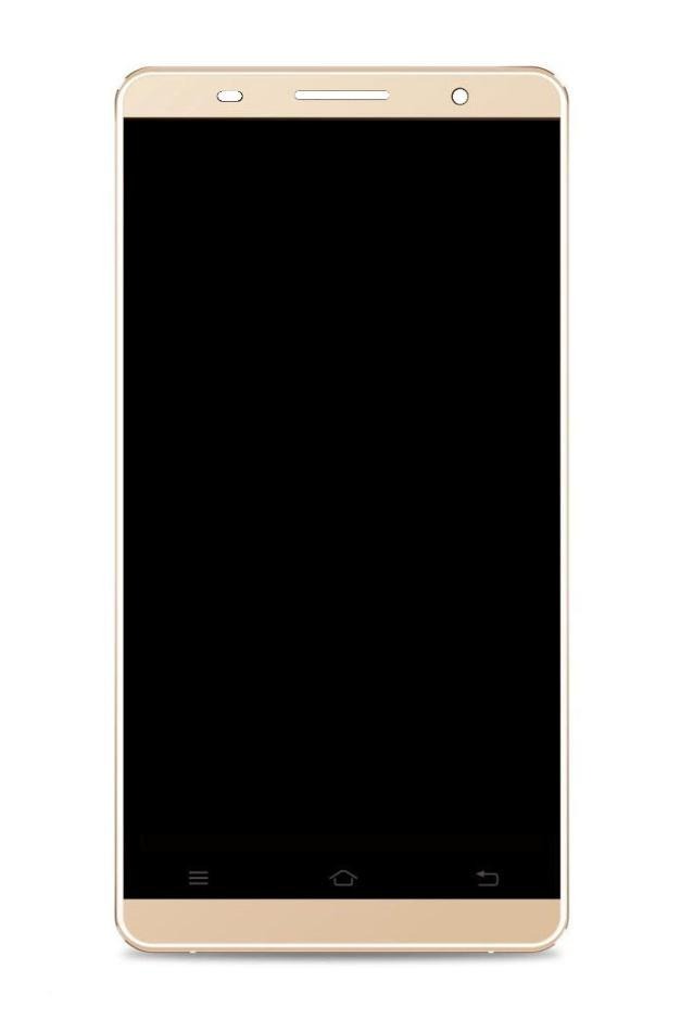 LCD with Touch Screen for Posh Icon HD X551 - Gold by Maxbhi.com
