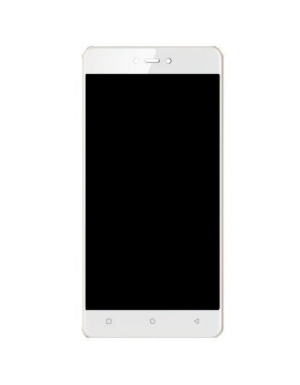 LCD with Touch Screen for QMobile Noir LT700 Pro - White by Maxbhi.com