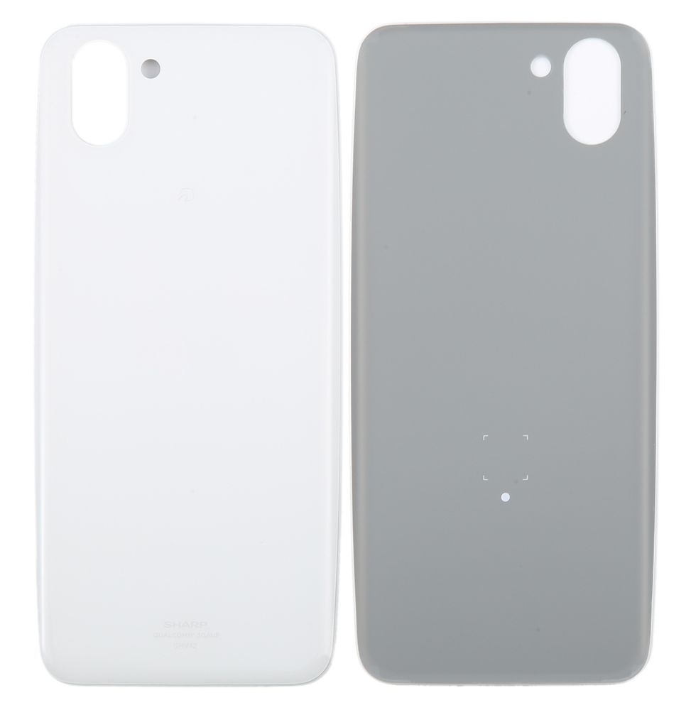 Back Panel Cover for Sharp Aquos R2 - White - Maxbhi.com
