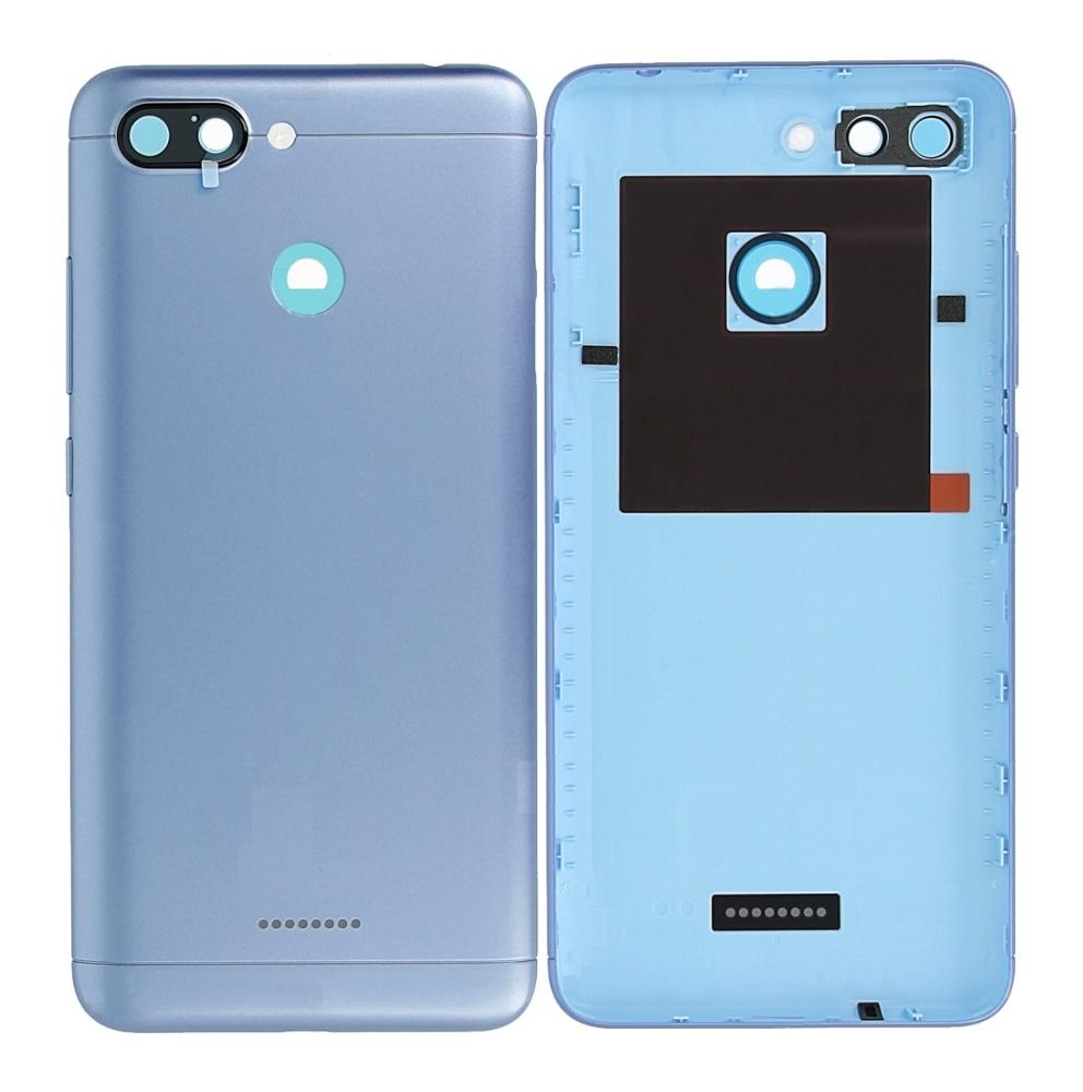 Back Panel Cover for Xiaomi Redmi 6 - Blue - Maxbhi.com