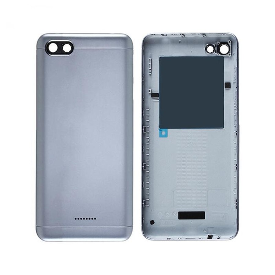 Back Panel Cover for Xiaomi Redmi 6A - Grey - Maxbhi.com