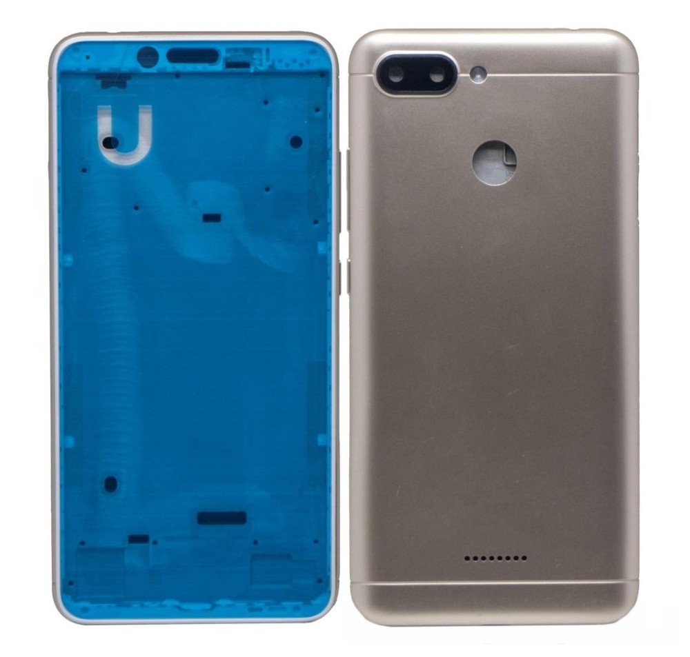 Full Body Housing for Xiaomi Redmi 6 - Gold - Maxbhi.com