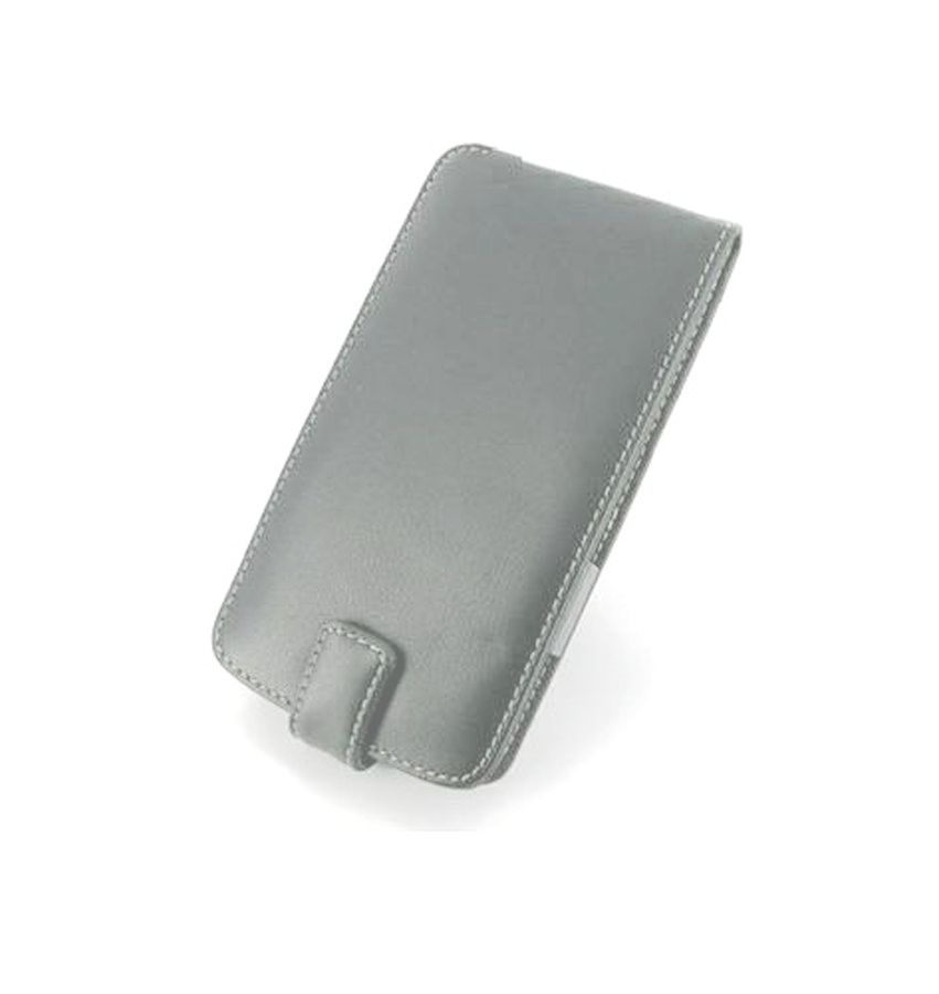 Flip Cover for Vodafone Slider Magic Box - Silver by Maxbhi.com