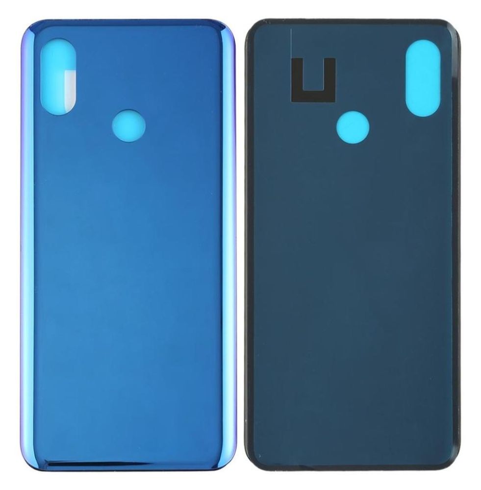 Back Panel Cover for Xiaomi Mi 8 - Blue - Maxbhi.com