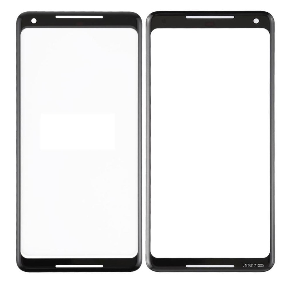 Replacement Front Glass for Google Pixel 2 XL - White by Maxbhi.com