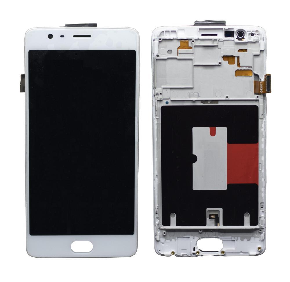 LCD with Touch Screen for OnePlus 3 - Gold by Maxbhi.com