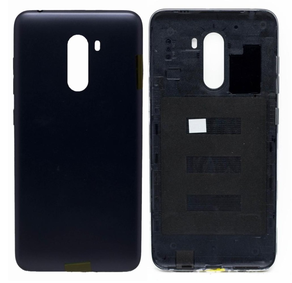 Back Panel Cover for Xiaomi Pocophone F1 - Black - Maxbhi.com