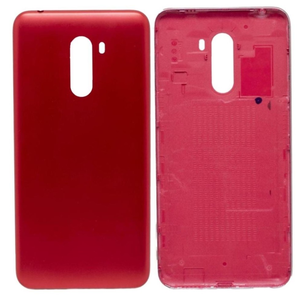 Back Panel Cover for Xiaomi Pocophone F1 - Red - Maxbhi.com
