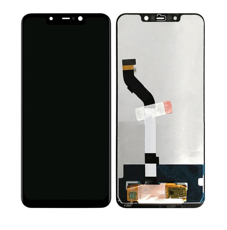 LCD with Touch Screen for Xiaomi Pocophone F1 - Black by Maxbhi.com