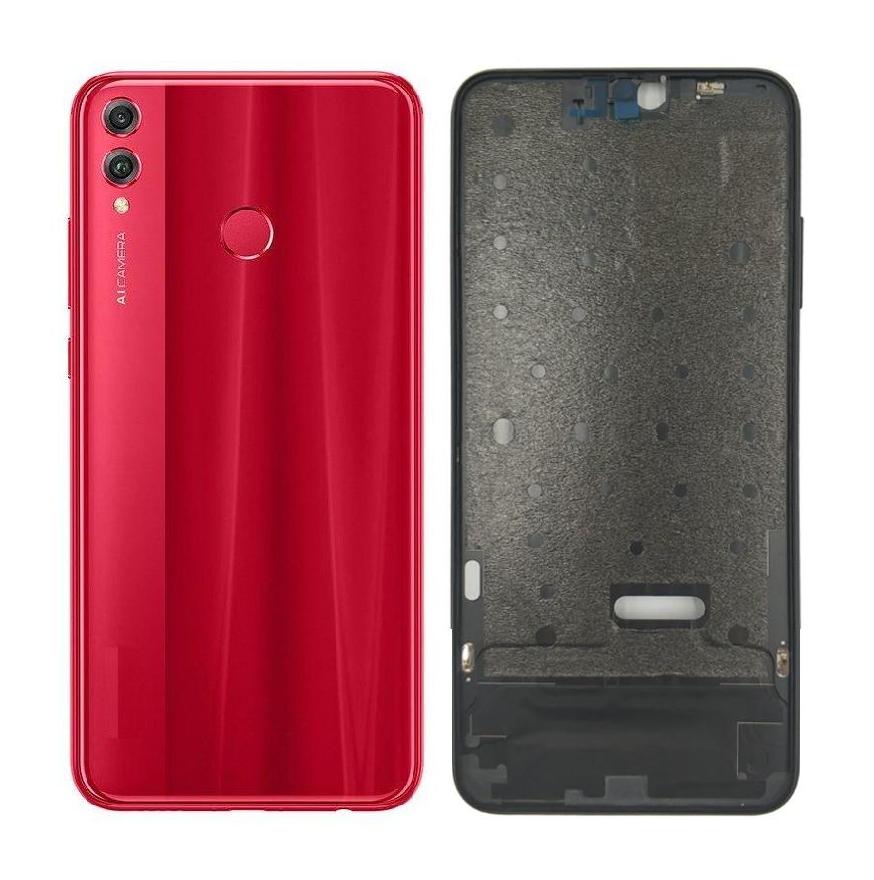 Full Body Housing for Huawei Honor 8X - Red - Maxbhi.com