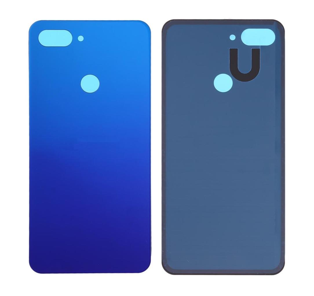 Back Panel Cover for Xiaomi Mi 8 Lite - Blue - Maxbhi.com