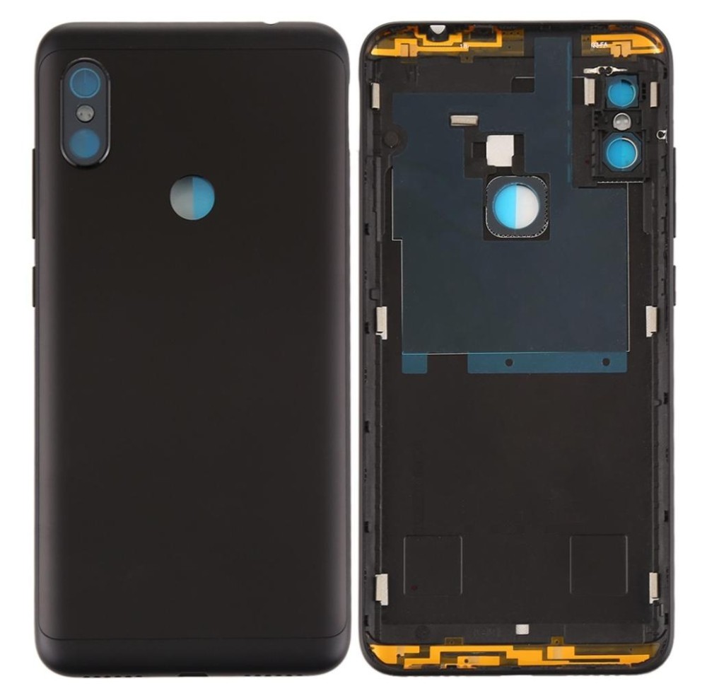 Back Panel Cover for Xiaomi Redmi Note 6 Pro - Black - Maxbhi.com