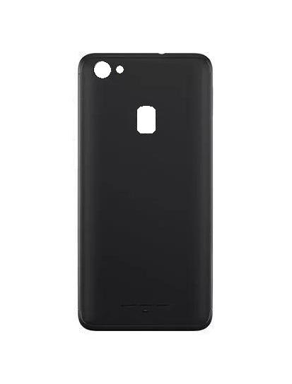 Back Panel Cover for Lava Z81 - Black - Maxbhi.com