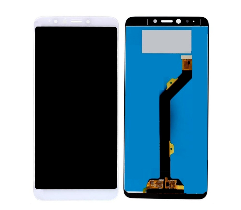 LCD with Touch Screen for Infinix Hot 6 Pro - White by Maxbhi.com