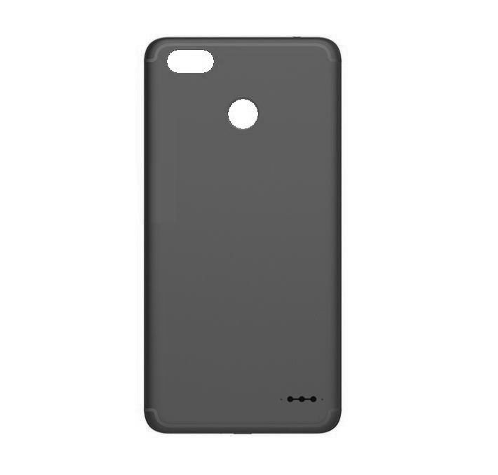 Back Panel Cover for Tecno Mobile Spark - Black - Maxbhi.com